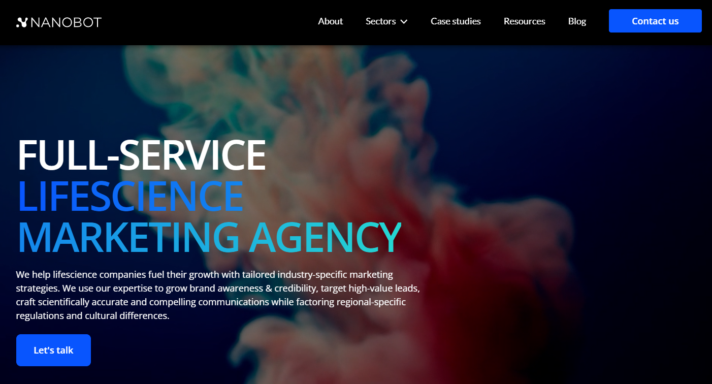 Lifescience Marketing Service | Nanobot